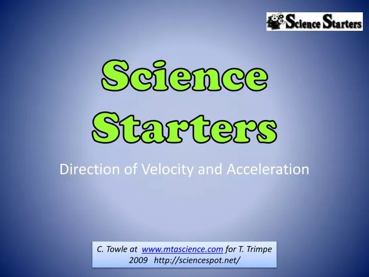 PPT - Science Starters PowerPoint Presentation, free download - ID:2504321