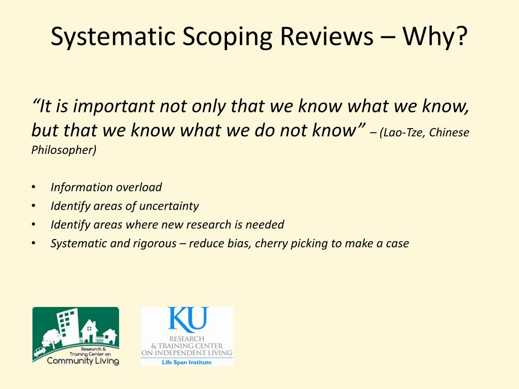 Ppt Systematic Scoping Reviews Powerpoint Presentation Free Download