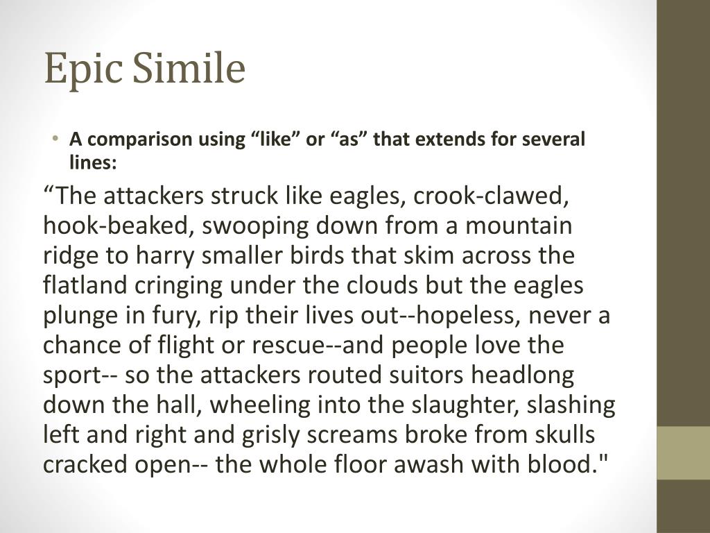 PPT - Literary Terms to Know for Homer’s Odyssey PowerPoint ...