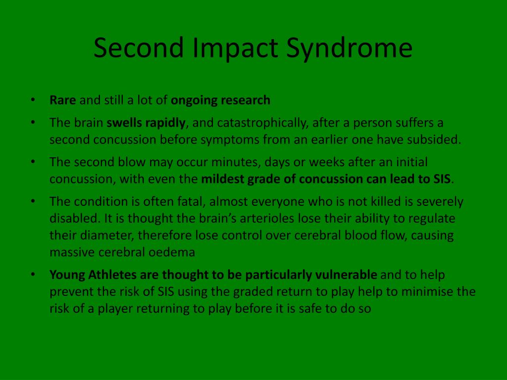 PPT - Concussion and the Young Athlete Caroline White Physiotherapist ...