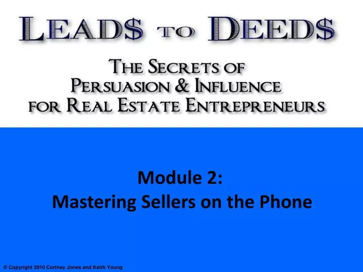 PPT - Module 2: Objectives PowerPoint Presentation, free download - ID ...