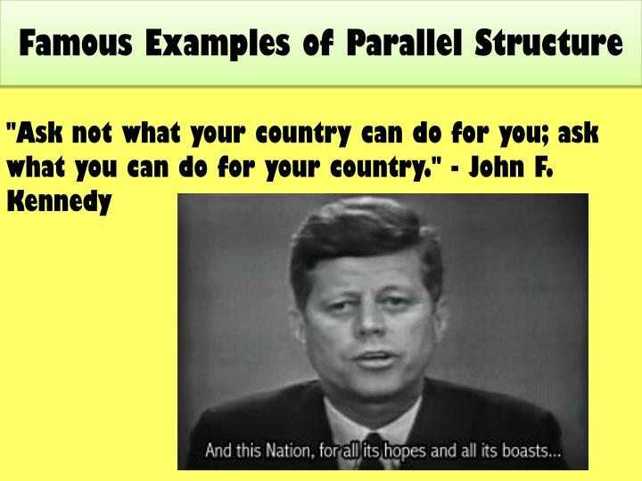 PPT What Is Parallel Structure PowerPoint Presentation ID 2505433