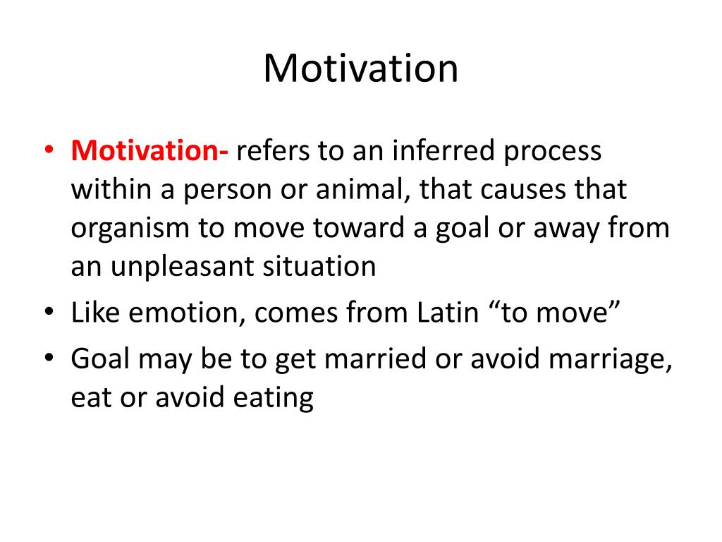 PPT - Major motives of life PowerPoint Presentation, free download - ID ...