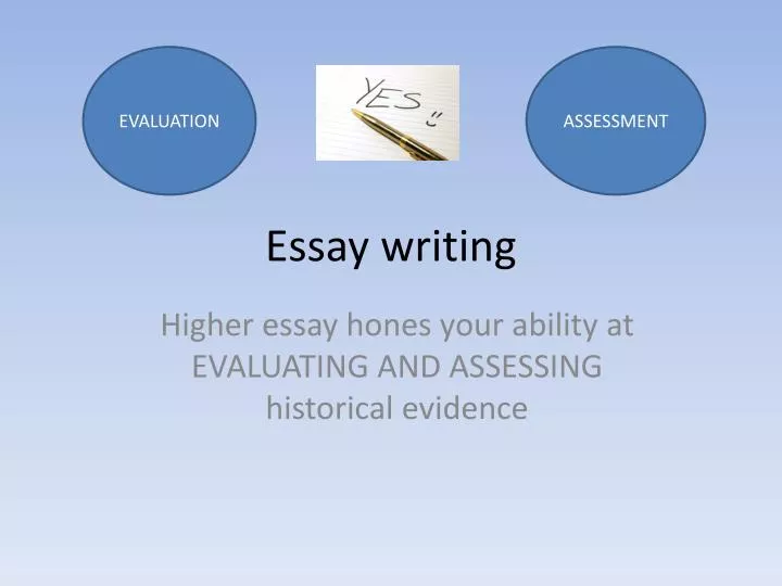 PPT - Essay writing PowerPoint Presentation, free download - ID:2506021