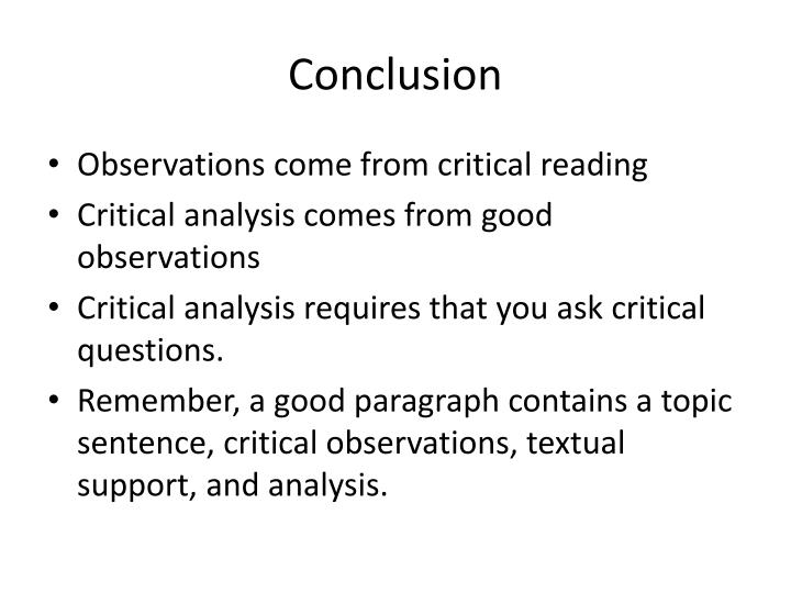 PPT - Observation vs Analysis PowerPoint Presentation - ID:2506184