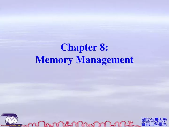 PPT - Chapter 8: Memory Management PowerPoint Presentation, free ...