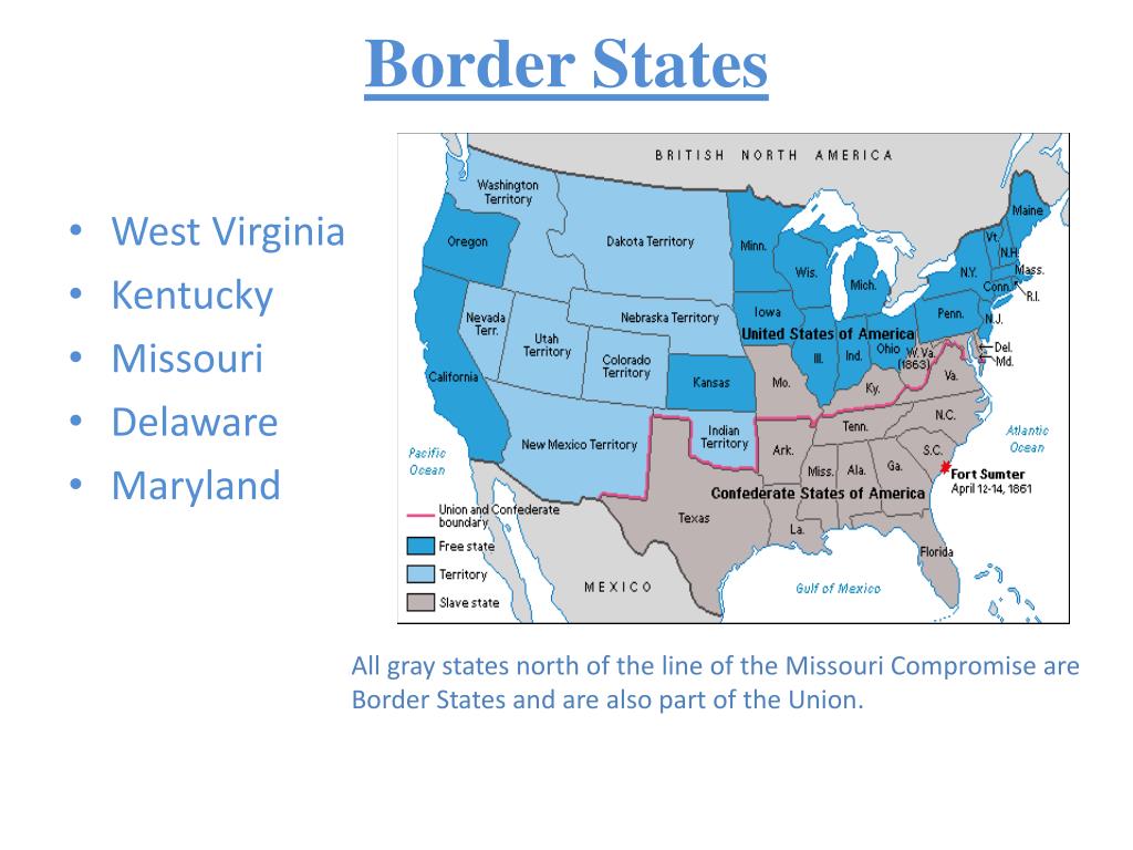 PPT - THE CIVIL W AR April 12 th ,1861- April 9 th , 1865 PowerPoint ...