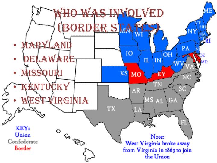American Civil War Border States