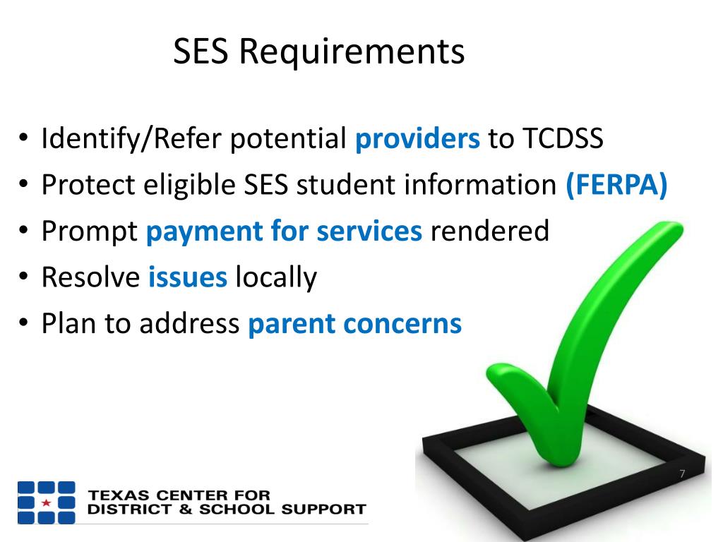 PPT - Supplemental Educational Services (SES) PowerPoint Presentation ...