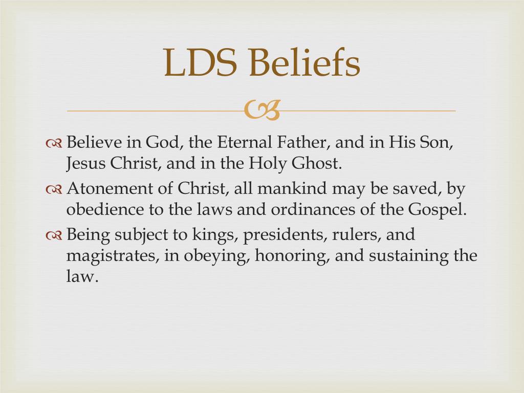 PPT - Church of Jesus Christ of Latter Day Saints PowerPoint ...