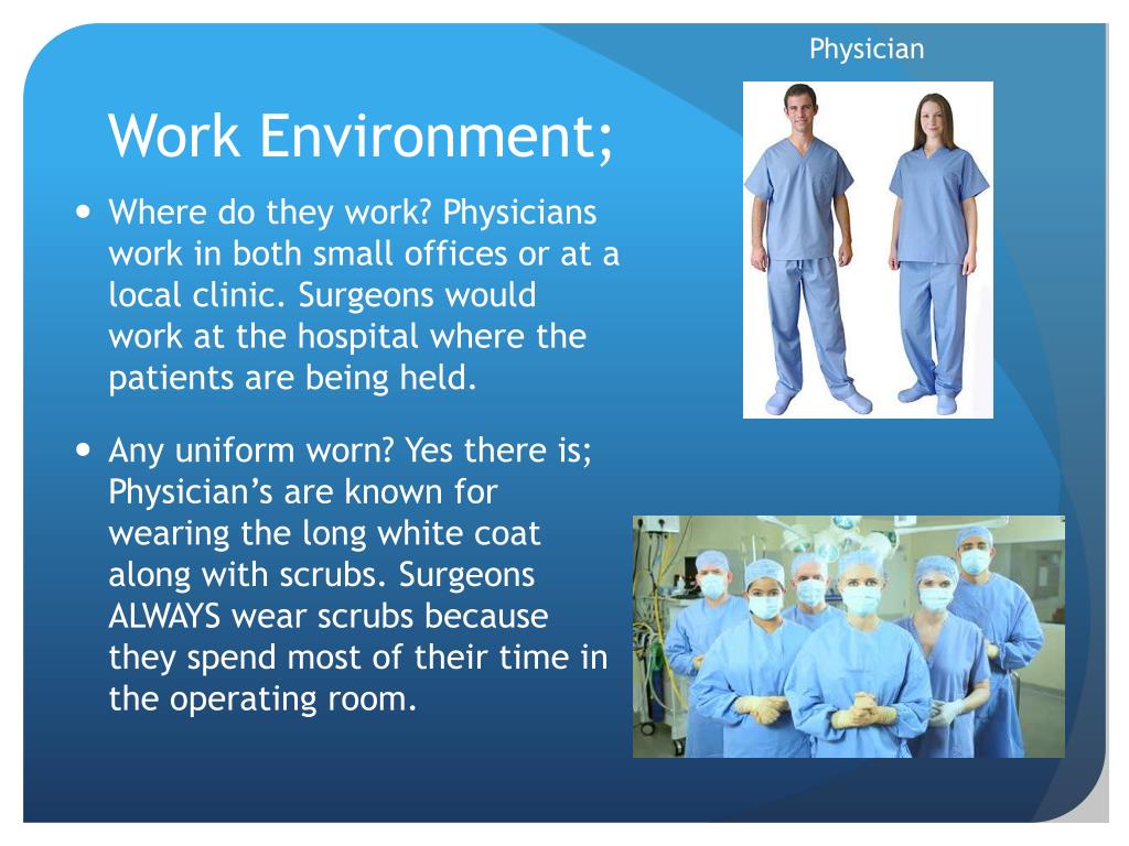 PPT - Health Career: Physician & Surgeon PowerPoint Presentation - ID ...