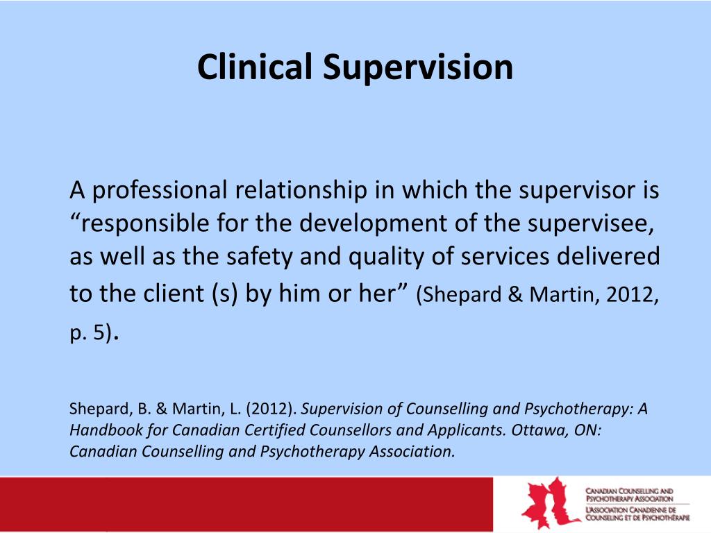 PPT - Canadian Certified Counsellor – Supervisor (CCC-S) PowerPoint ...