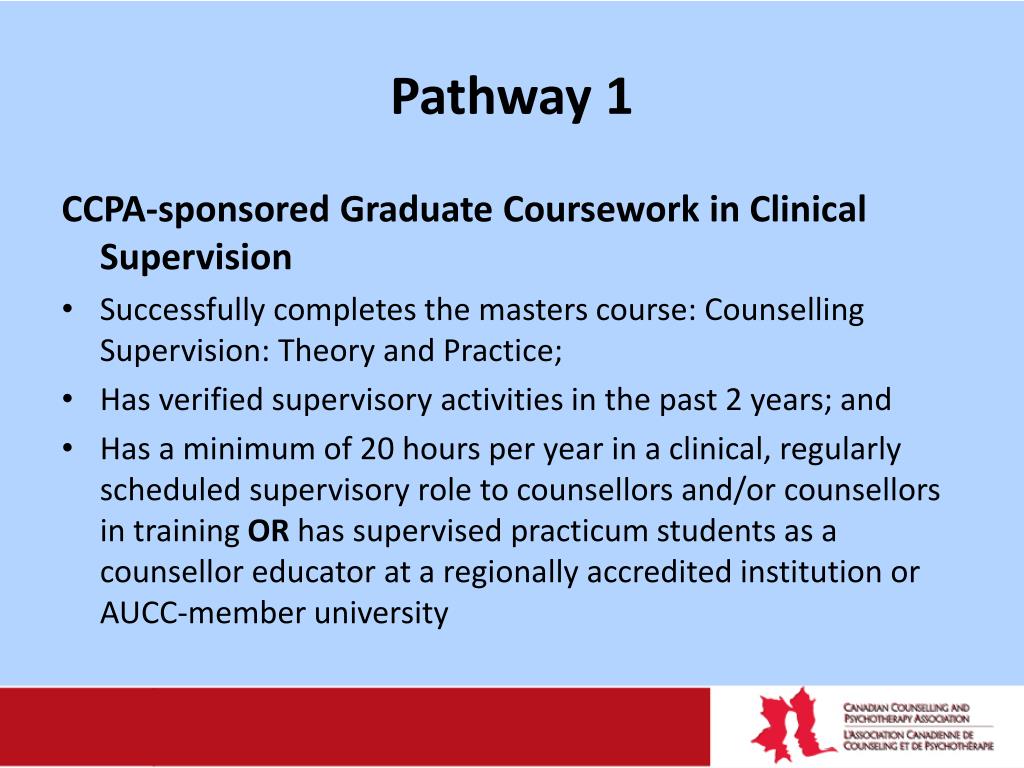 PPT - Canadian Certified Counsellor – Supervisor (CCC-S) PowerPoint ...