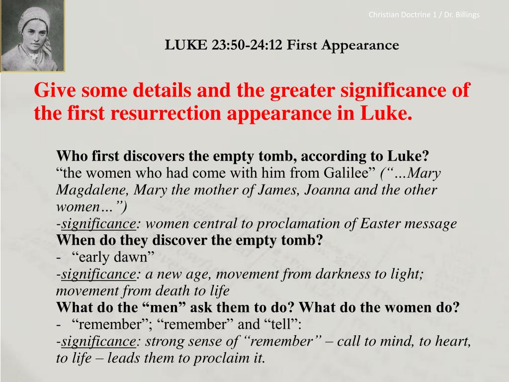 PPT - Glorious Mysteries and Resurrection in Christian Doctrine ...