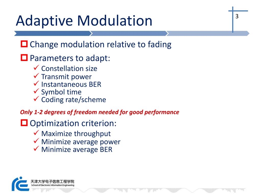 Ppt Adaptive Modulation Powerpoint Presentation Free Download Id