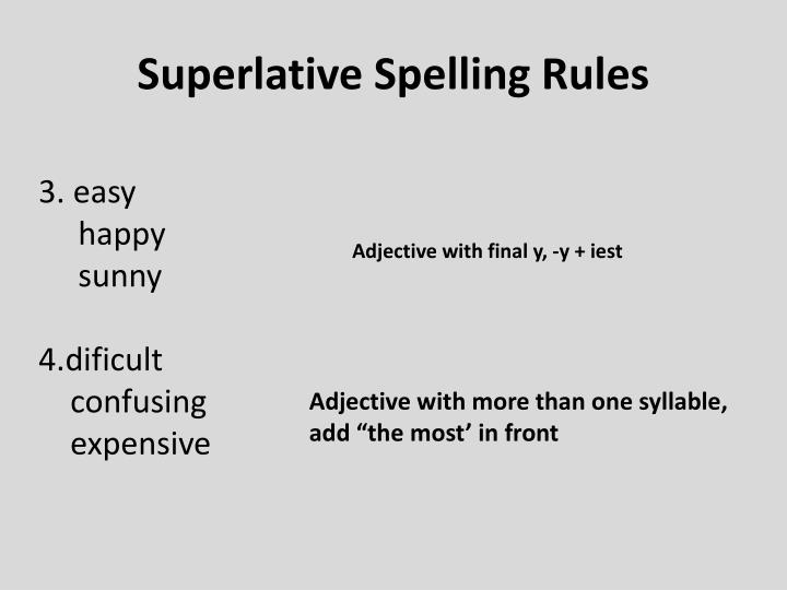 PPT - Comparative and SUPERLATIVE adjectives PowerPoint Presentation ...