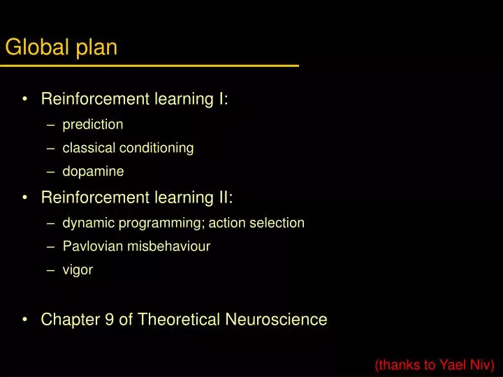 PPT - Global plan PowerPoint Presentation, free download - ID:2509108