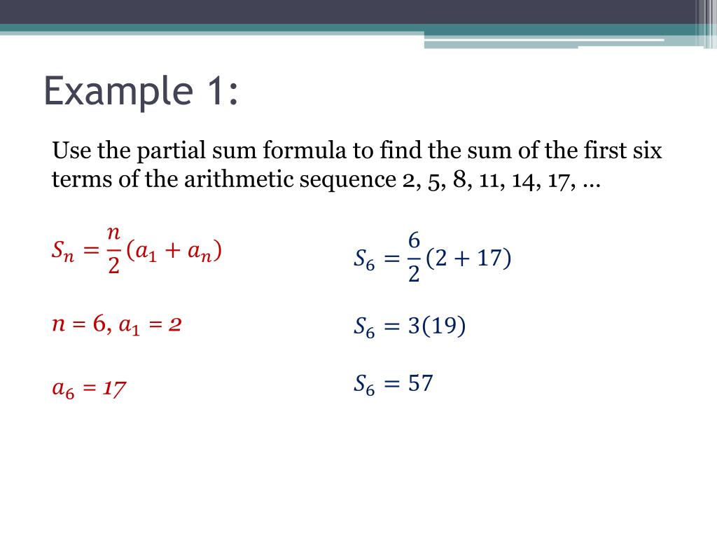 PPT - Partial Sums of Arithmetic & Geometric Sequences PowerPoint ... PPT - Partial Sums of Arithmetic & Geometric Sequences PowerPoint ...