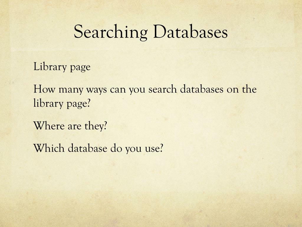 PPT - EP004 Information Literacy & Research Skills PowerPoint ...