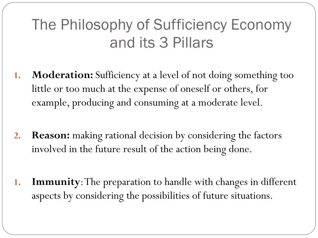 Ppt Sufficiency Economy Powerpoint Presentation Free Download Id