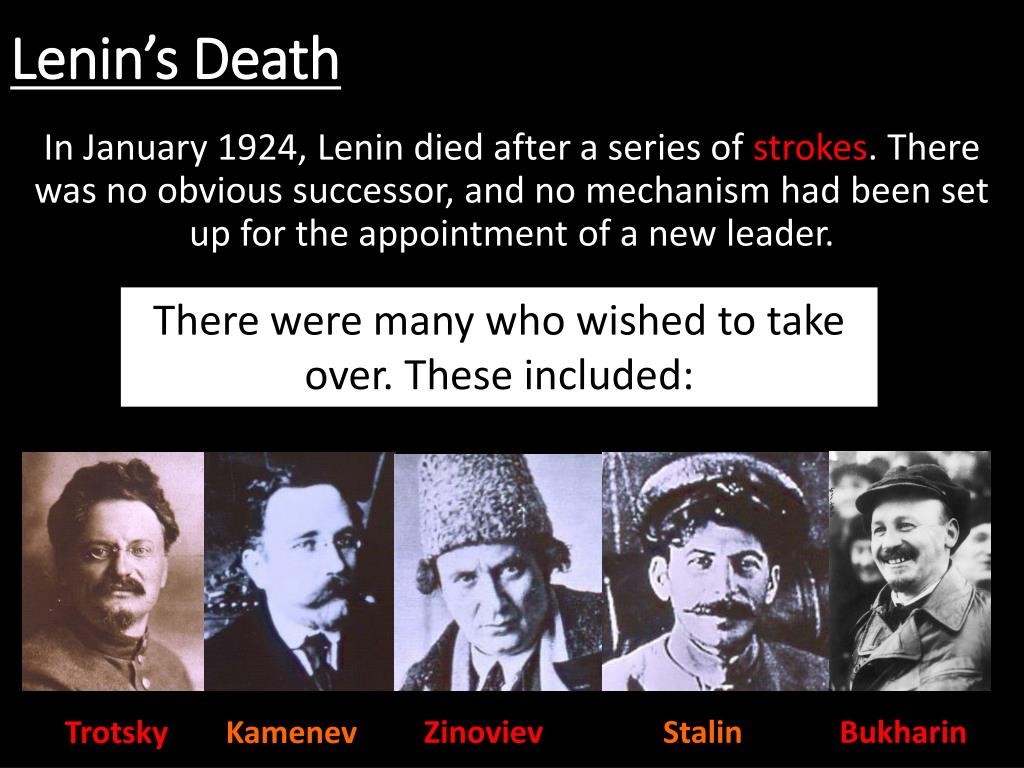 PPT - Who were the contenders in the leadership struggle? PowerPoint ...