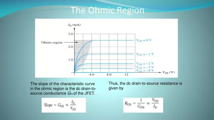 PPT - The Ohmic Region PowerPoint Presentation, free download - ID:2510884 PPT - The Ohmic Region PowerPoint Presentation, free download - ID:2510884