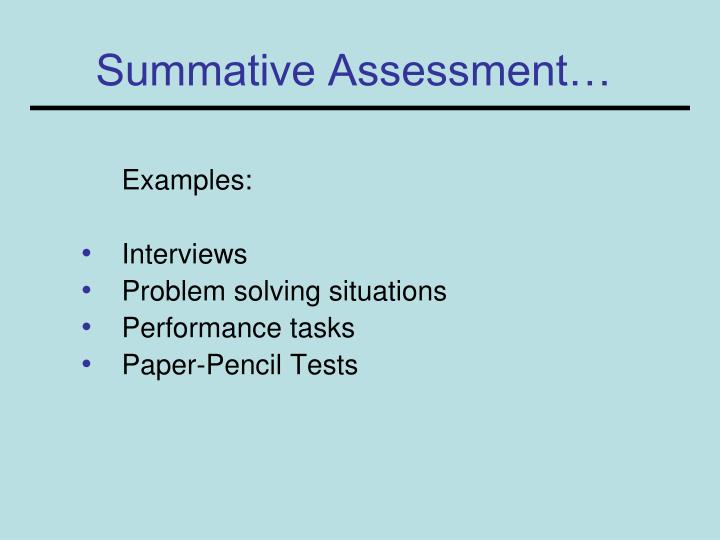 PPT - Assessment in the Mathematics Classroom PowerPoint Presentation ...