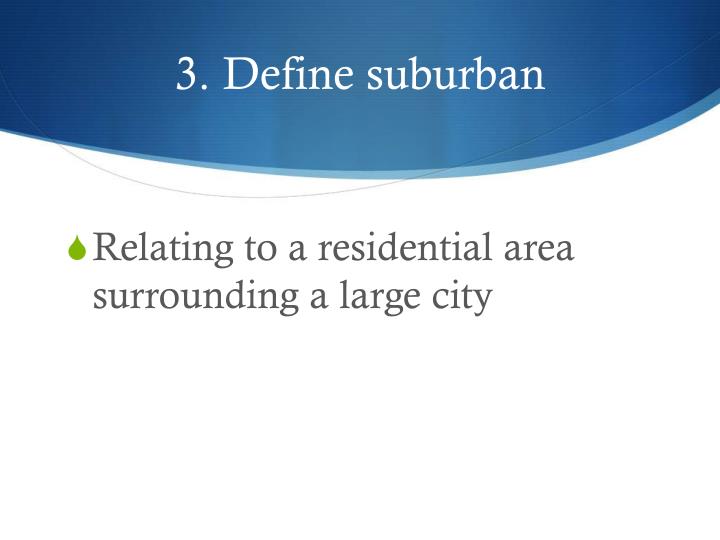 PPT - Urban, Rural, and Suburban PowerPoint Presentation - ID:2510976