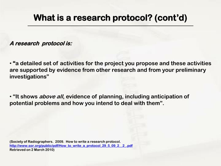 PPT - How to write a research protocol PowerPoint Presentation - ID:2511040