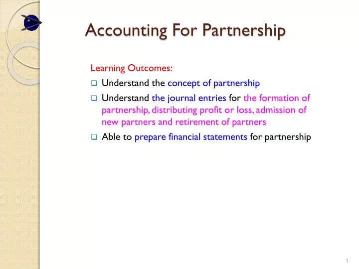 PPT - Accounting For Partnership PowerPoint Presentation, free download ...