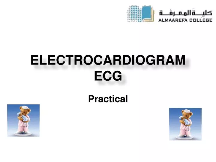 PPT - Electrocardiogram ECG PowerPoint Presentation, free download - ID ...