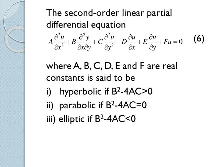 Ppt Partial Differential Equations Powerpoint Presentation Id 2511480