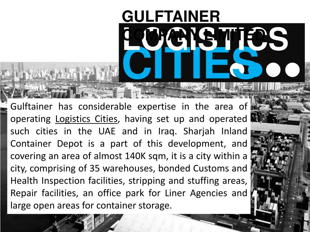 PPT - Gulftainer Company Limited United Arab Emirates: Logistics C ...