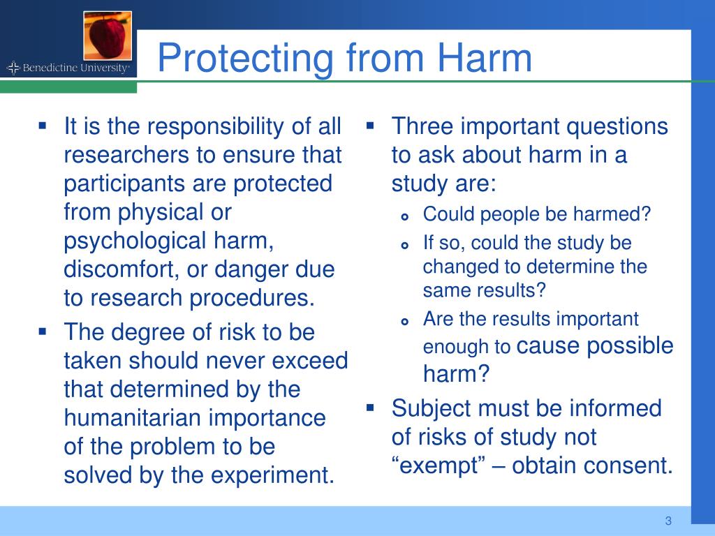 PPT - Ethical Principles Human Subjects Research PowerPoint ...