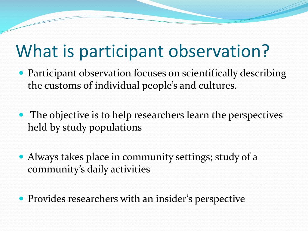 PPT - Participant Observation PowerPoint Presentation, free download ... PPT - Participant Observation PowerPoint Presentation, free download ...