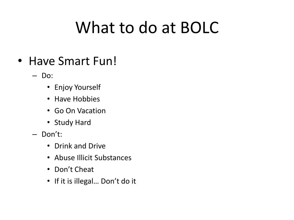 PPT - Basic Officer Leadership School (BOLC)/Commissioned Officer ...