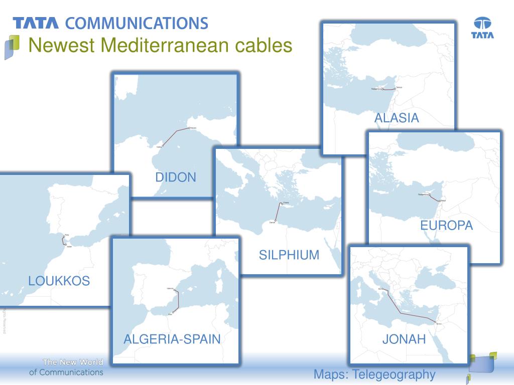 PPT - Evolution of the Middle Eastern and North African subsea cable ...