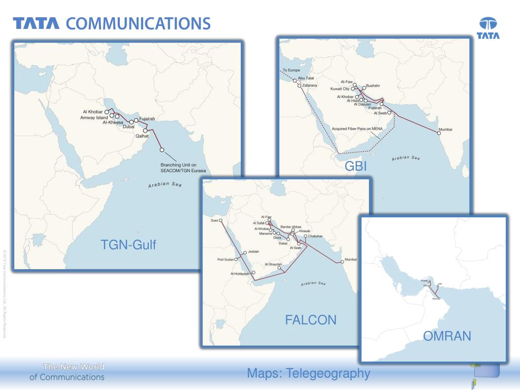 PPT - Evolution of the Middle Eastern and North African subsea cable ...