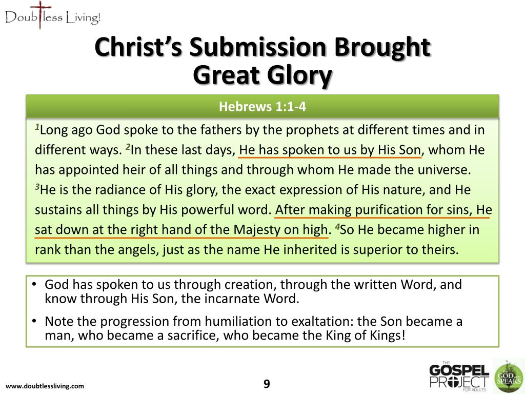 PPT - Jesus The Faithful Servant Who Submits to God’s Word PowerPoint ...