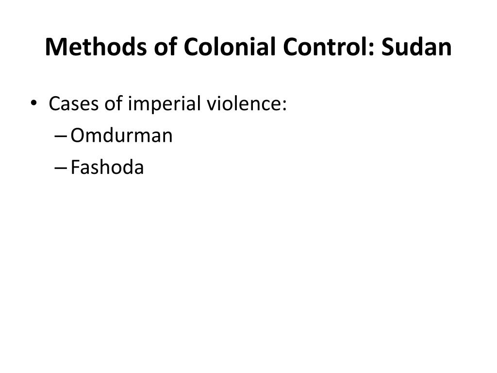 PPT - European Expansion into Africa: Motivations and Fashoda ...