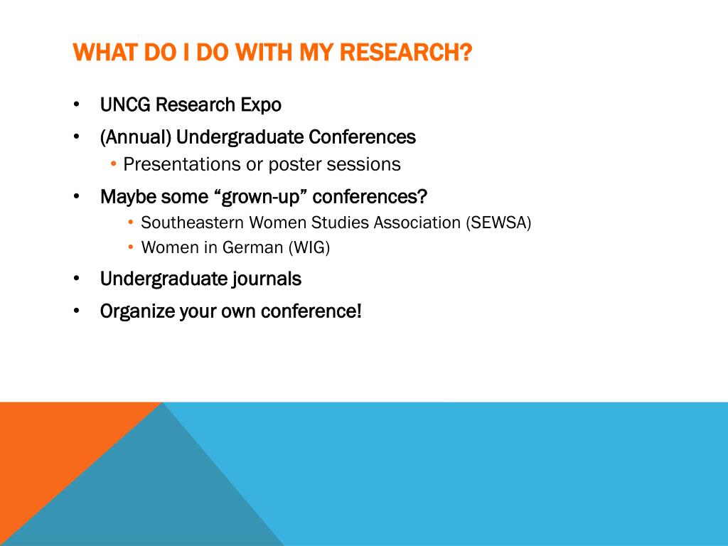 PPT - Research in German Studies: Tips for Undergraduates PowerPoint ...