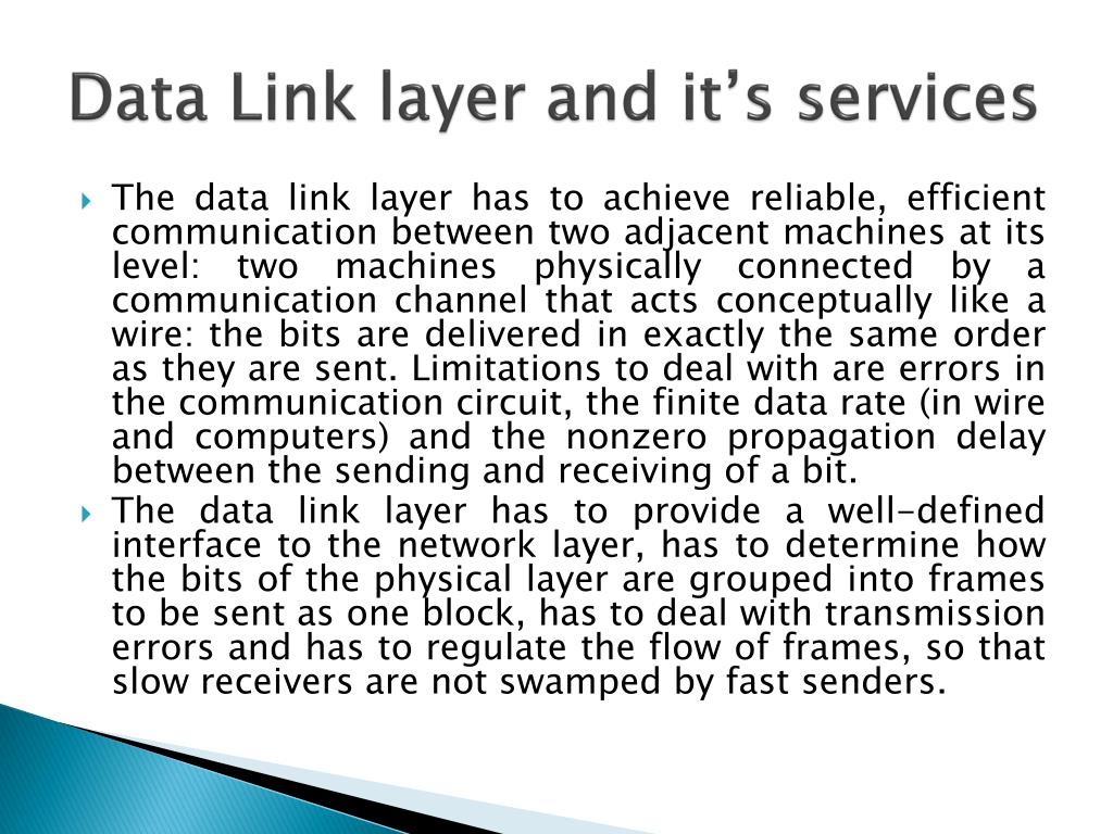 Ppt Computer Networks Cse 4711 Lecture Segment 4 Data Link Layer Powerpoint Presentation 5659