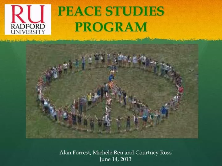 PPT - PEACE STUDIES PROGRAM PowerPoint Presentation, free download - ID ...