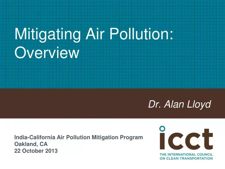 PPT - Mitigating Air Pollution: Overview PowerPoint Presentation, free ...