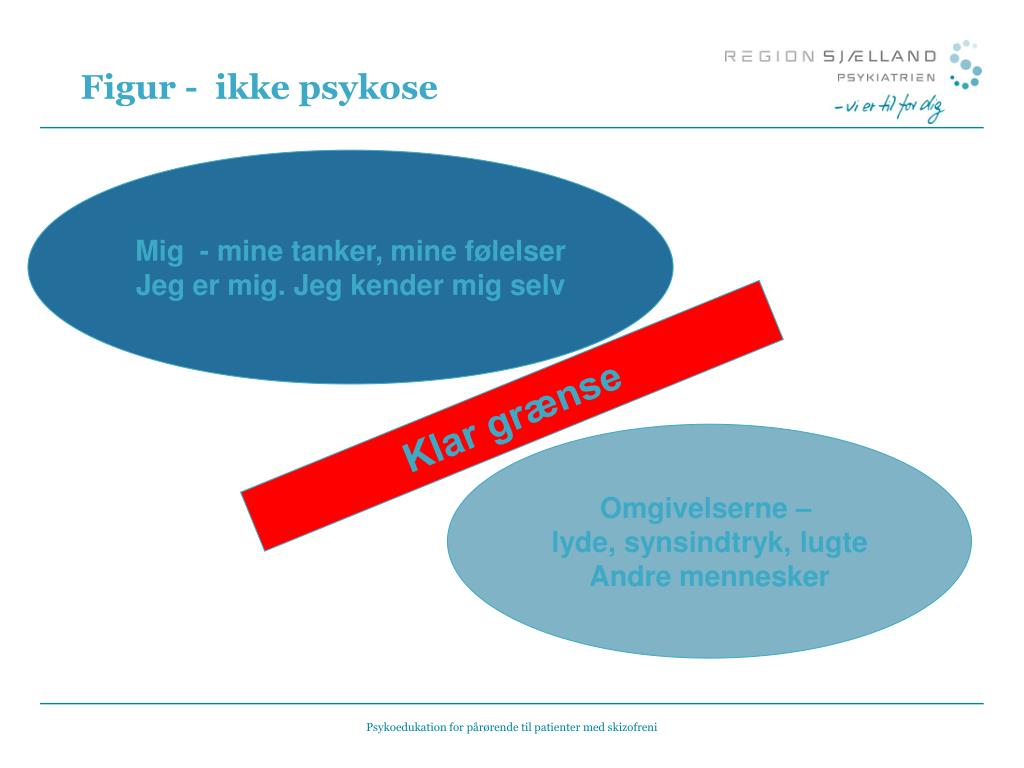 PPT - Pårørendeundervisning – I Psykoedukation til patienter med ...