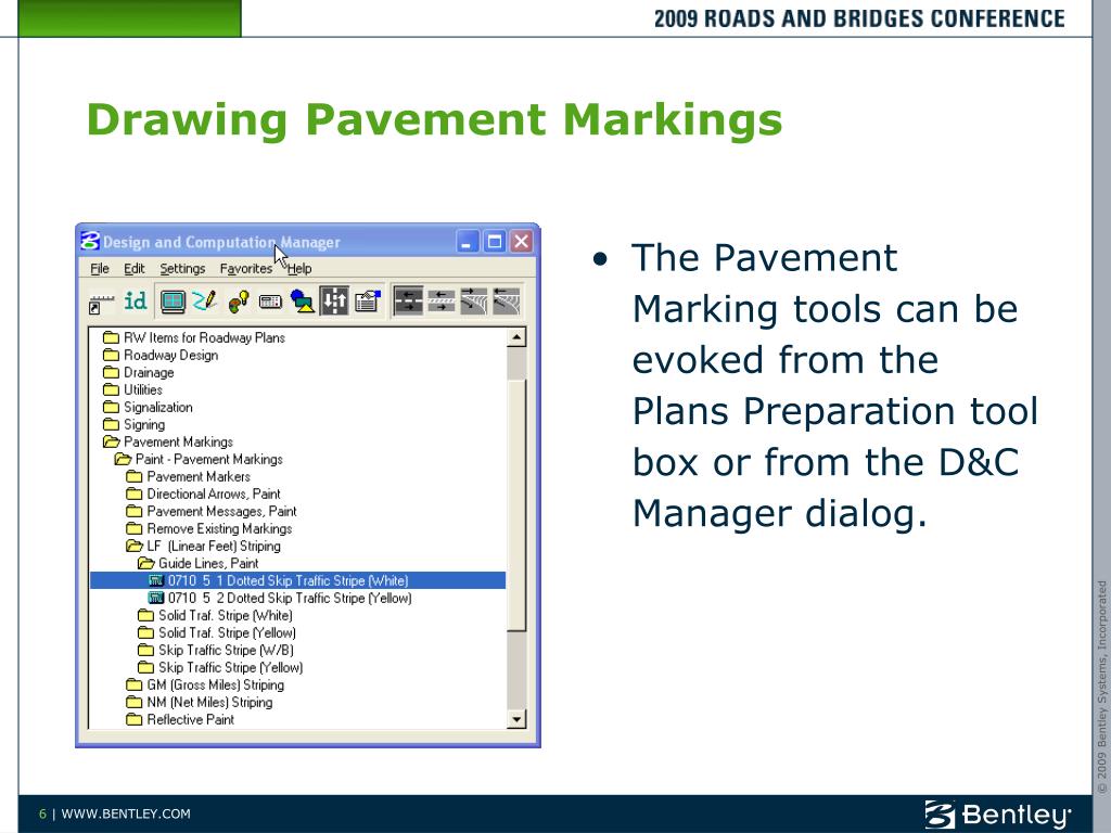PPT - Traffic Plans: Signing & Pavement Marking in GEOPAK V8i ...