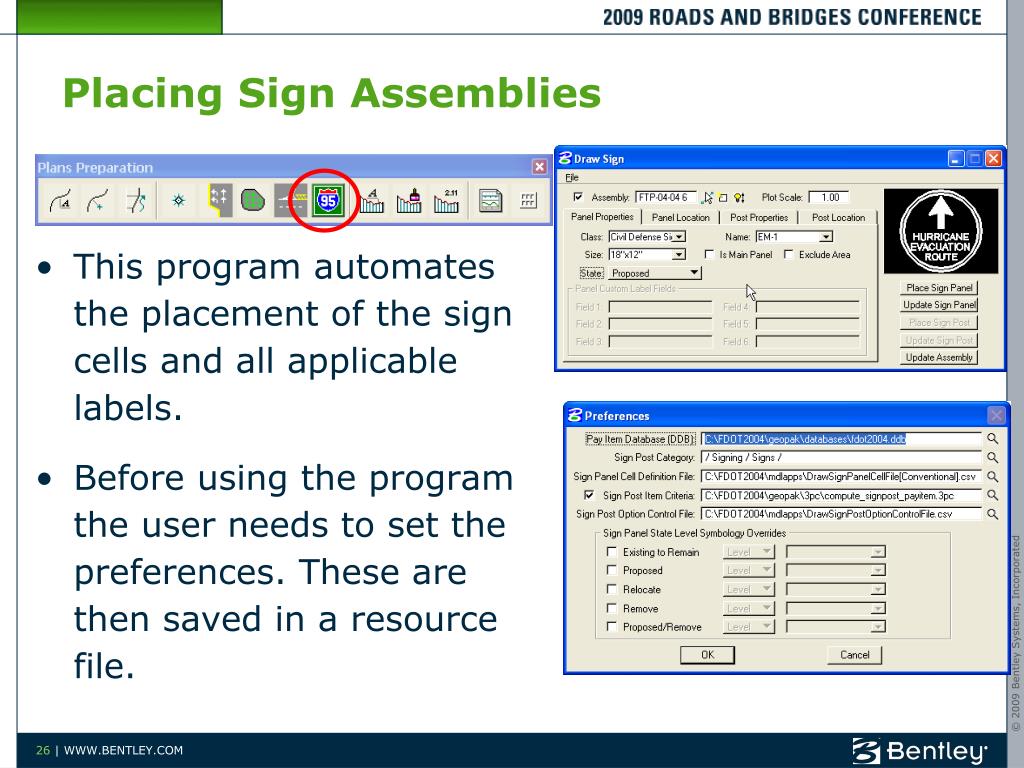 PPT - Traffic Plans: Signing & Pavement Marking in GEOPAK V8i ...
