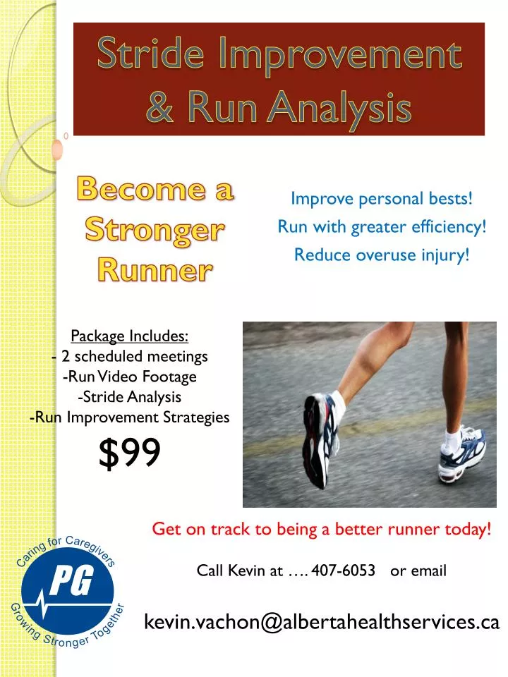 PPT - Stride Improvement & Run Analysis PowerPoint Presentation, free ...