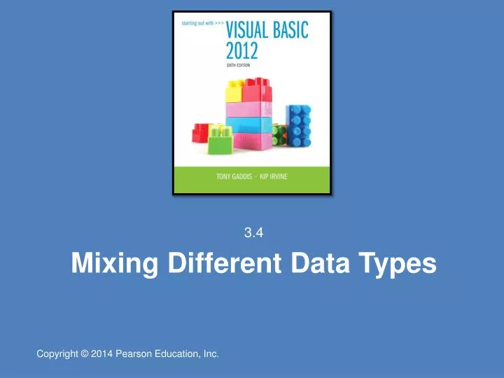 PPT - Mixing Different Data Types PowerPoint Presentation, free ...