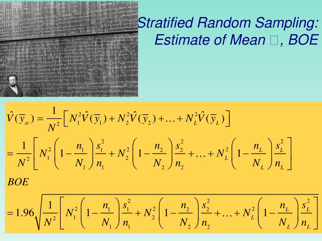 PPT - Chapter 5 Stratified Random Sampling PowerPoint Presentation ... PPT - Chapter 5 Stratified Random Sampling PowerPoint Presentation ...